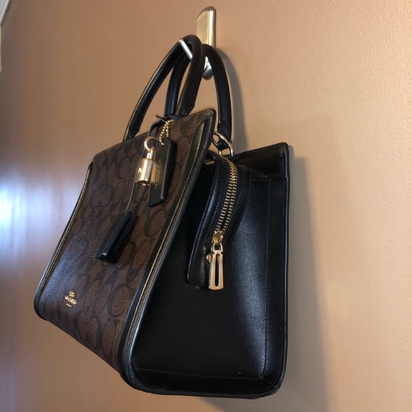Coach | Bags | Authentic Coach Handbag With Lock Key | Poshmark